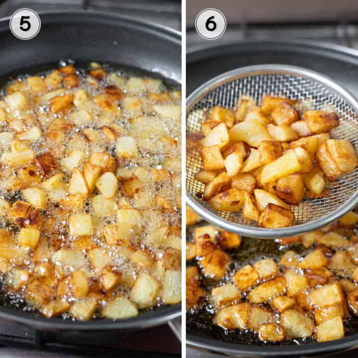 Best Patatas Bravas Recipe - Easy Spanish Fried Potatoes with Spicy Sauce