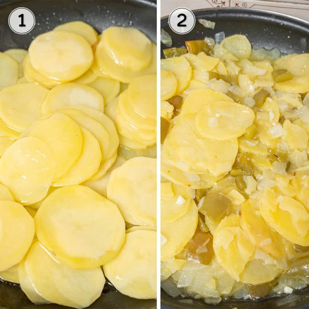 Papas a lo Pobre (Poor Man's Potatoes) - Spanish Sabores