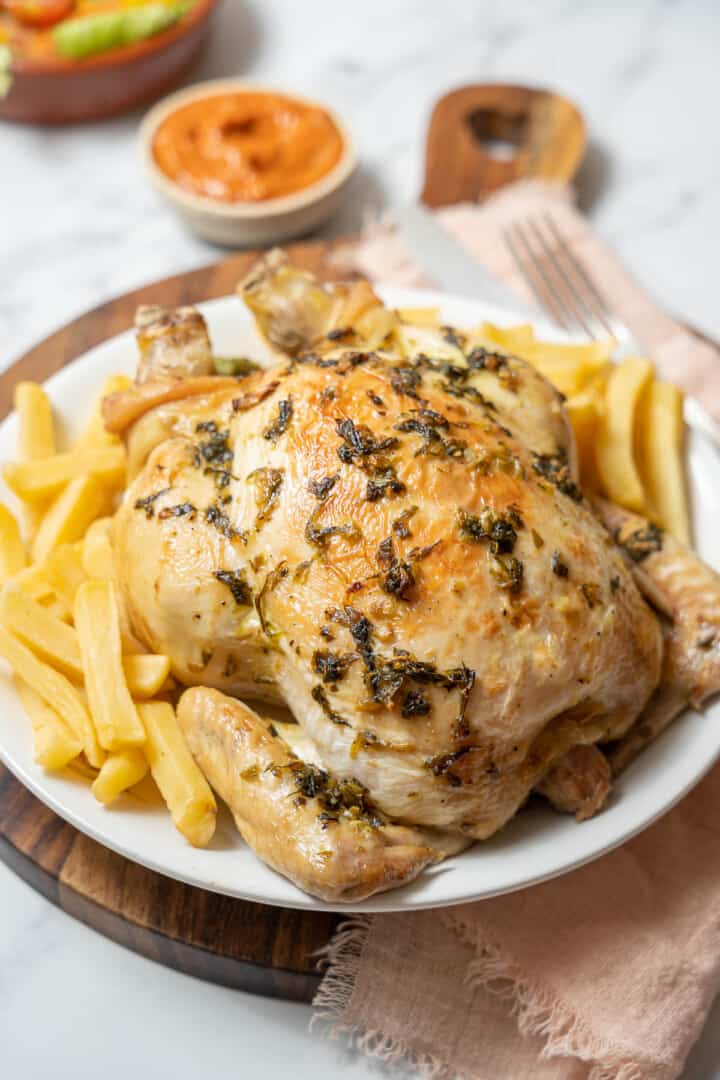 Spanish Roast Chicken - Spanish Sabores