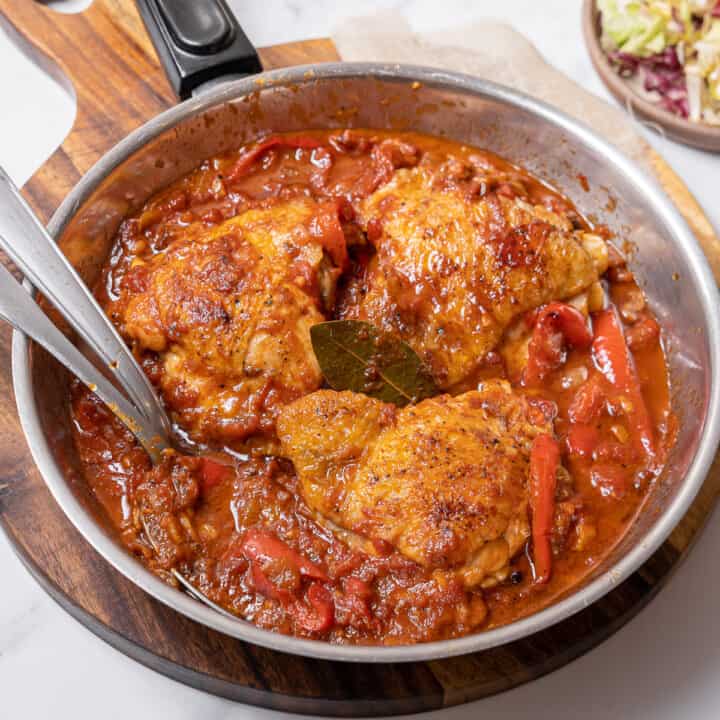 Chicken Chilindrón Recipe (Pollo al Chilindron) - Spanish Sabores