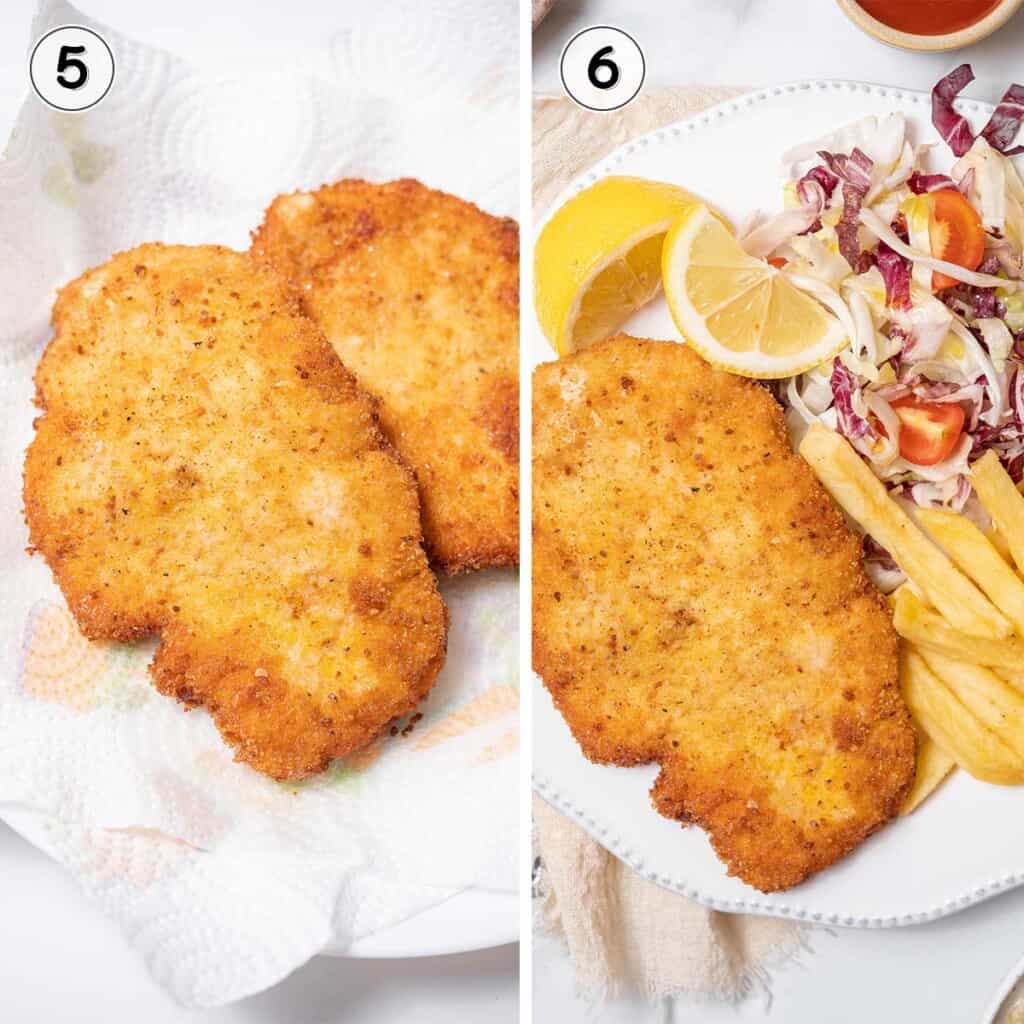 Chicken Milanese (Milanesa de Pollo) - Spanish Sabores