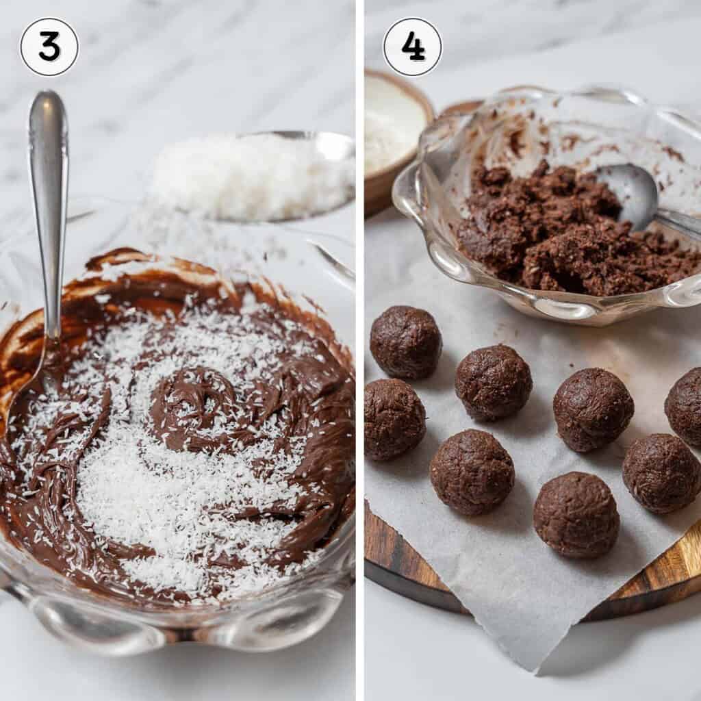 Chocolate Coconut Balls (Bolitas de Coco) - Spanish Sabores