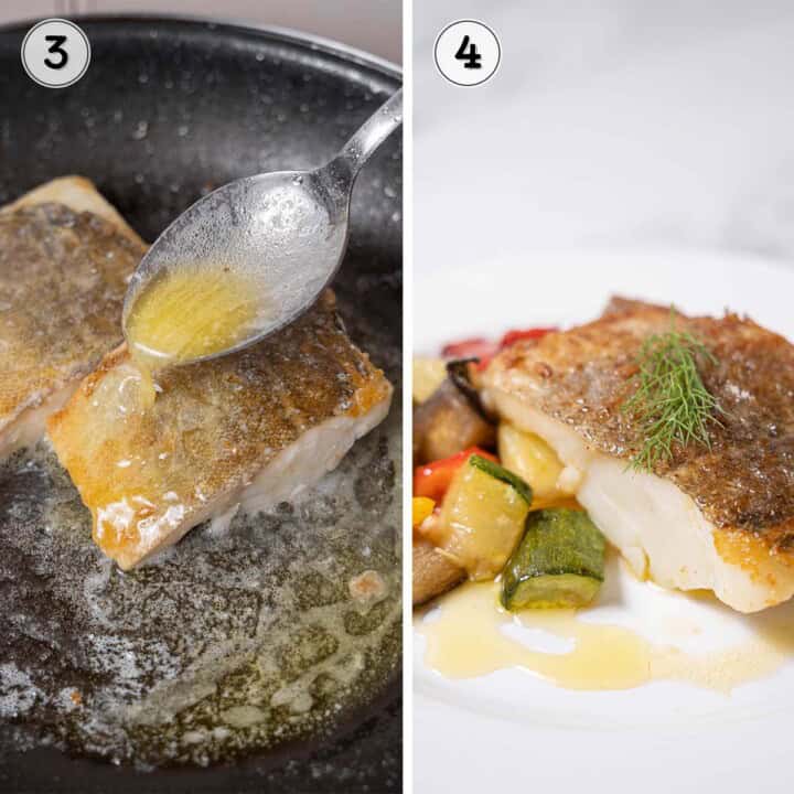 Pan Fried Cod Fish Recipe - Spanish Sabores