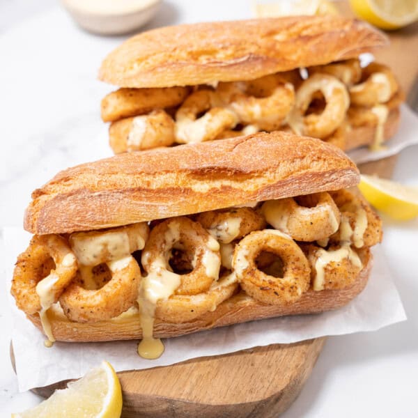 Fried Calamari Sandwich Recipe (Bocadillo de Calamares) - Spanish Sabores