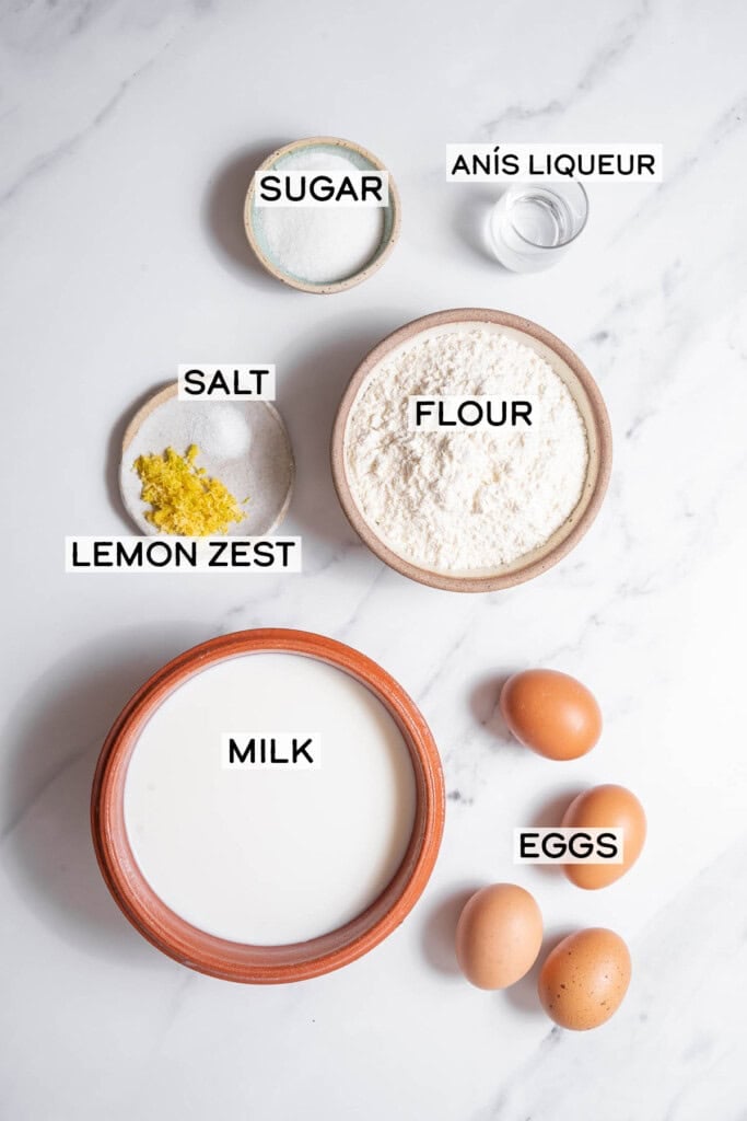 Frisuelos Recipe: Spanish Style Crepes - Spanish Sabores